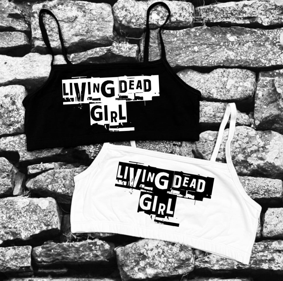 Bra Top - Living Dead Girl – Witchwood Bags