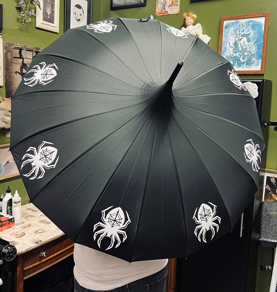 Webbed Spider Umbrella – Witchwood Bags