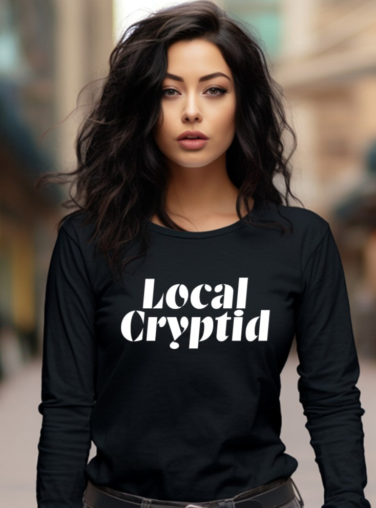 Local Cryptid long sleeve Shirt – Witchwood Bags