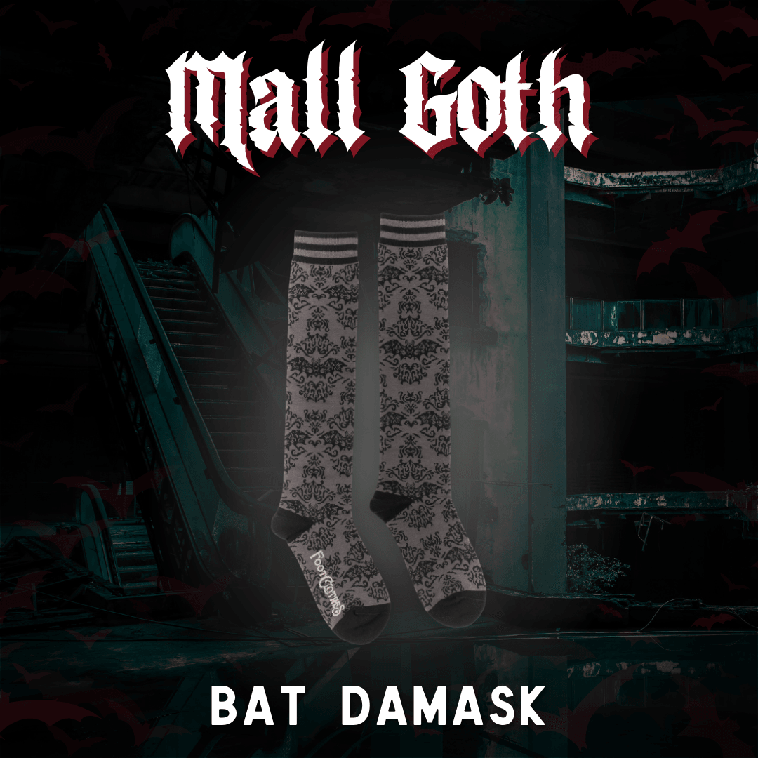 Mall Goth Knee High Sock Pack | 5 Designs – Witchwood Bags