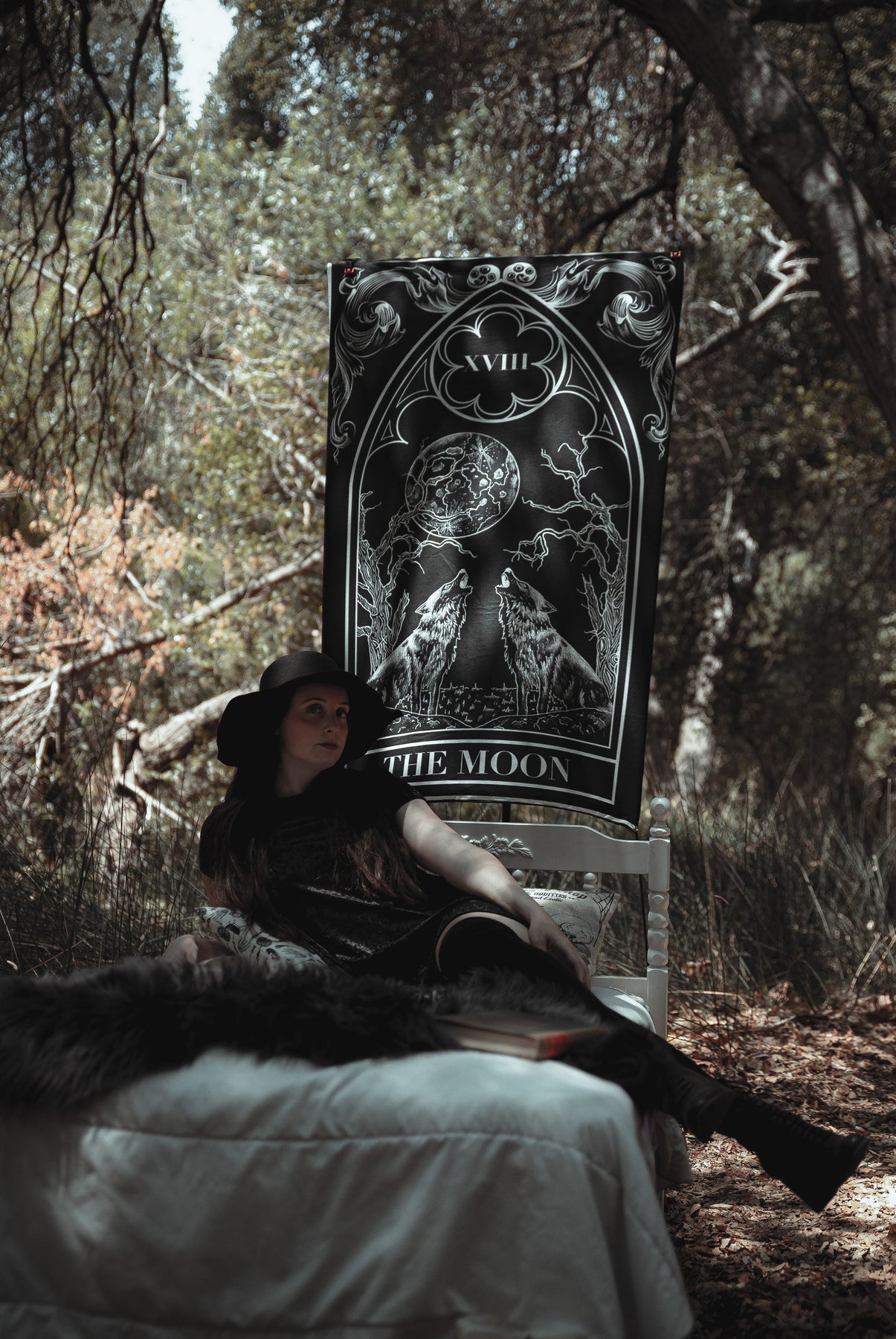 The Moon Wall Tapestry – Witchwood Bags